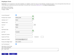 ASCP (BOC) Exam Application Online, Step by Step Tutorial?